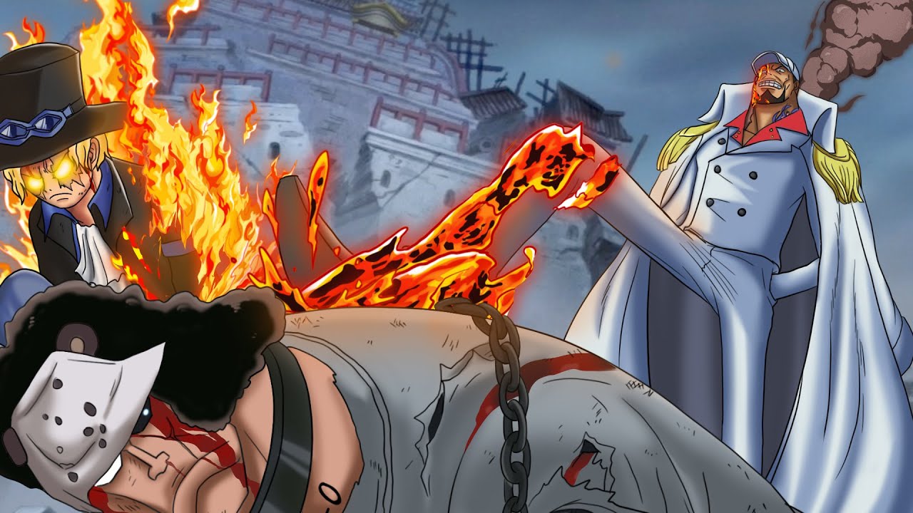 One Piece : Akainu Déteste Les Dragons Célestes Et Lui-Même - Manga ...